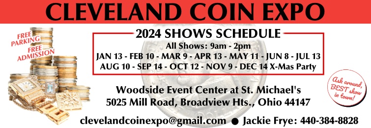 Coin Shows - 2025, 2026