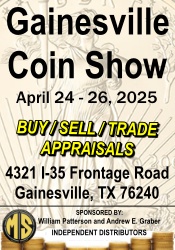 Texas coin shows 2025, 2026 - TX coin shows