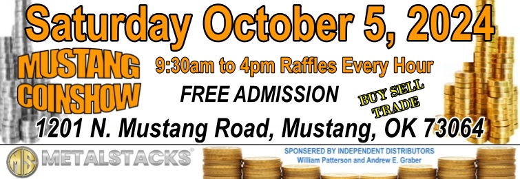 Arkansas coin shows 2024, 2025 - AR coin shows